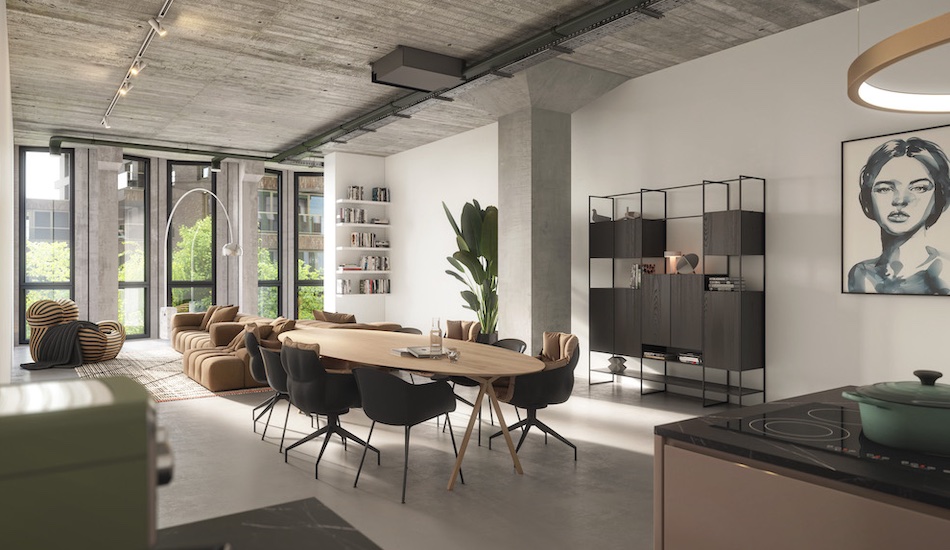 Nog enkele industriële lofts en moderne stadswoningen beschikbaar in ...