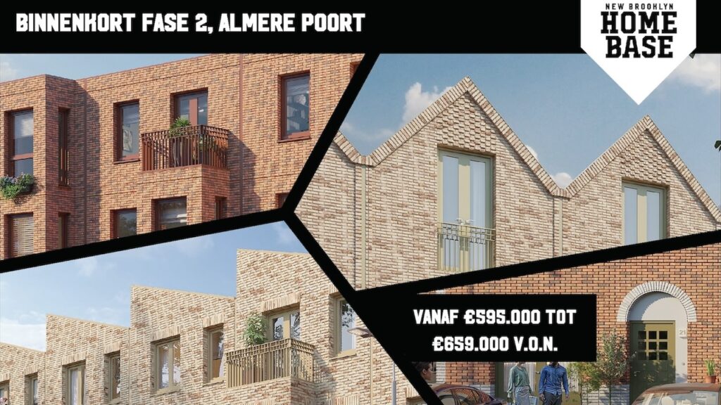 Home Base, fase 2: statige herenhuizen in 'New York style' in Almere ...